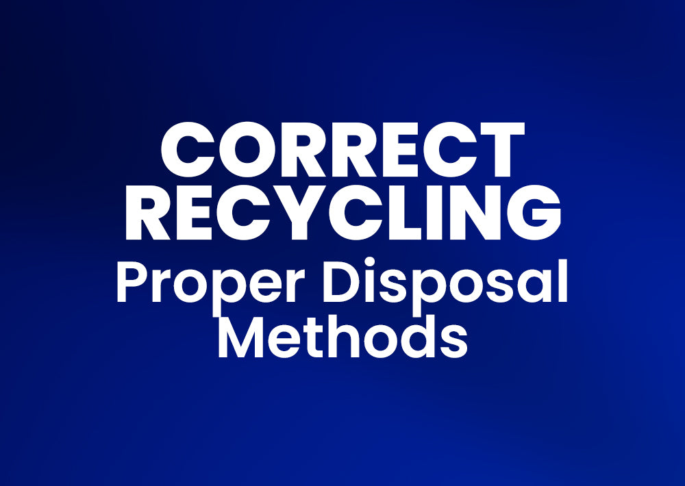 Correct Recycling: Proper disposal methods. — VapeHQ