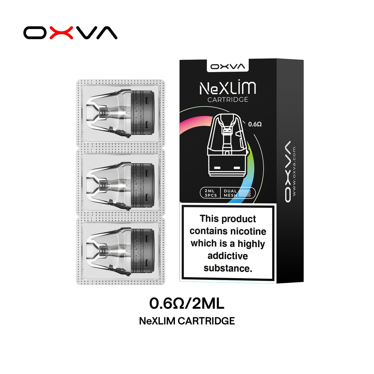 OXVA - NeXlim Pods 3 Pack — VapeHQ