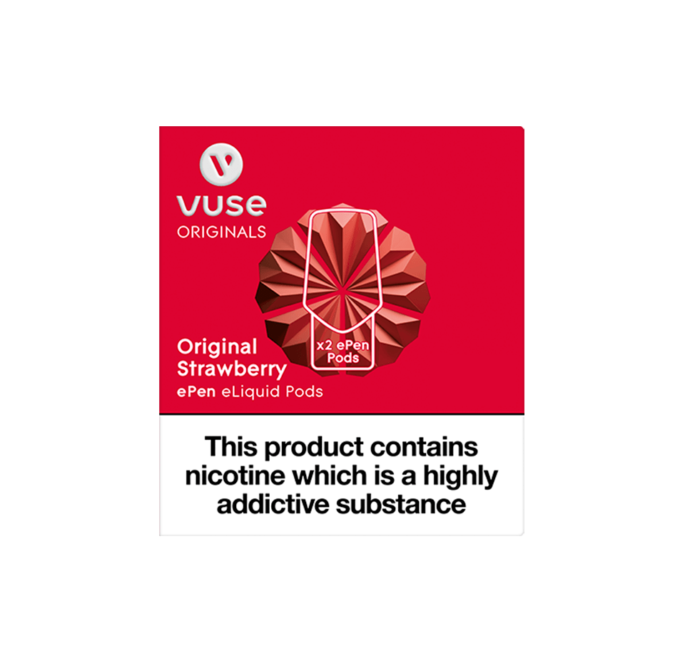 Vuse - ePen 3 Cap - Original Strawberry — VapeHQ